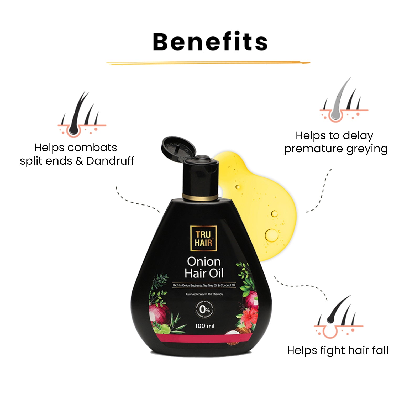 Tru hair oil store